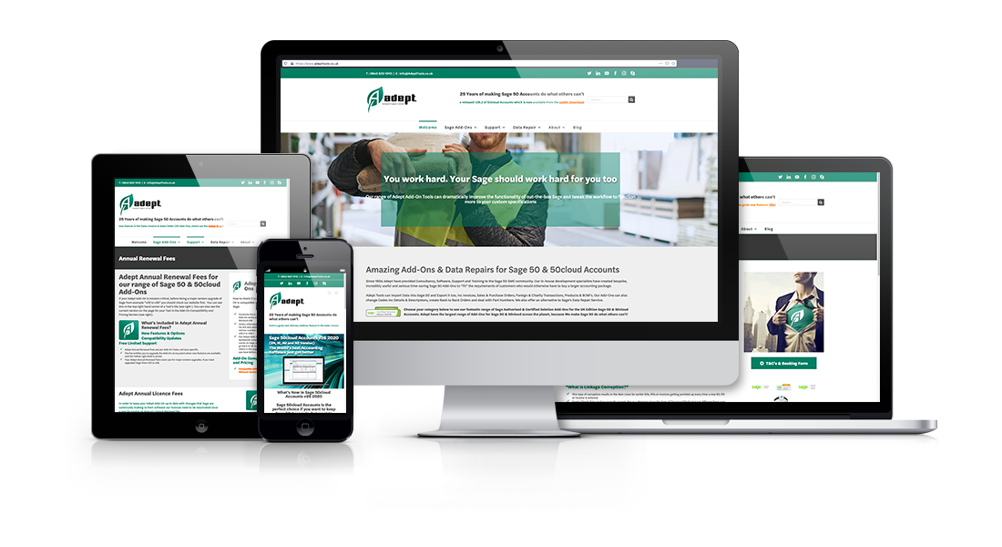 Contact Adept - Adept Sage 50 Add-Ons & Data Repairs