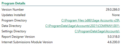 Sage 50 & Line 50 Accounts - Old Sage Versions 12-20 Still Work